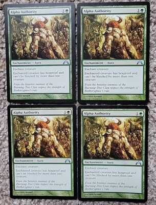 MTG x4 Alpha Authority Gatecrash Magic Playset 4x NM-LP | eBay