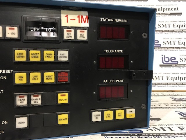 Universal Instruments UIC 6241B VCD Axial Inserter Through Hole Main ...