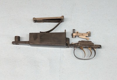 Mauser 98 bottom metal with double set trigger + kick off, used take ...