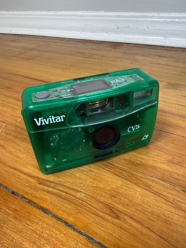 Vivitar CV24 Clear green Camera Ice Film Vintage 2000 | eBay