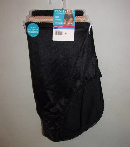 Womens 3Pk Radiant by Vanity Fair Hi-Cut Undershapers (Size 4X) BRAND ...