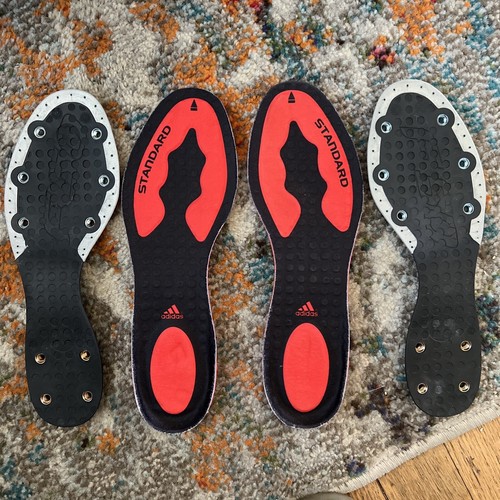 Adidas F50 Tunit Red Black Standard Chassis Sockliner Insoles US 6 | eBay