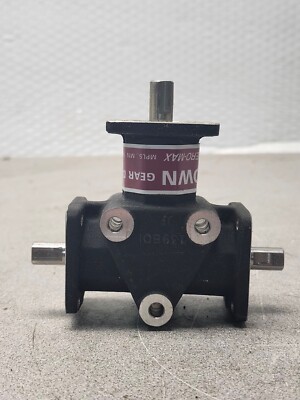 NEW Crown Gear Zero Max Gearbox Right Angle 1:1 Ratio 3 Way 139801 | eBay