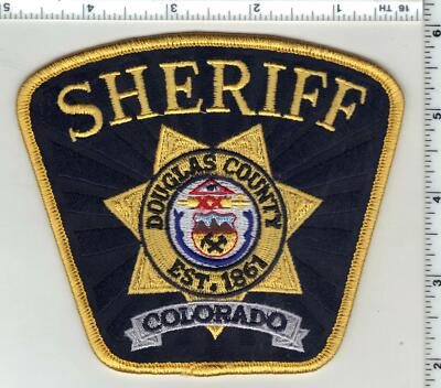 Douglas County Sheriff's Office (Colorado) 4th Issue Shoulder Patch ...