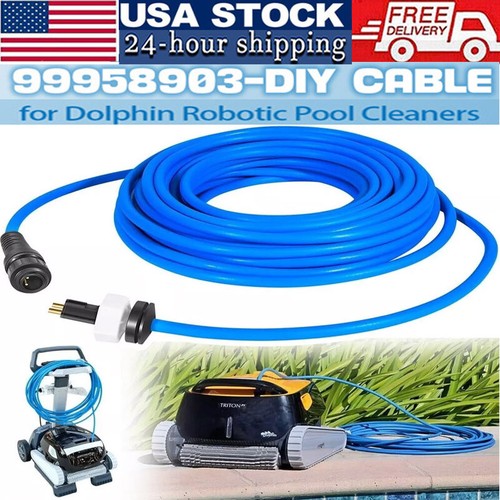 60ft 99958903-DIY Cable 2 Wire for Dolphin Maytronics Pool Cleaner S200 ...