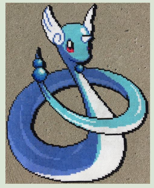 Dragonite Pixel Art