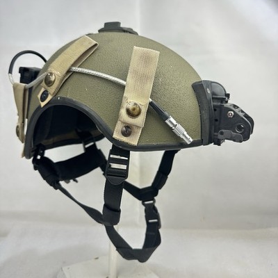Medium Custom Gentex High Cut DH-132A SOHAH Ballistic Frag CVC Helmet ...