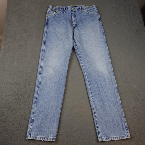Wrangler Jeans Mens 36x34 Light Wash Blue George Strait Collection ...