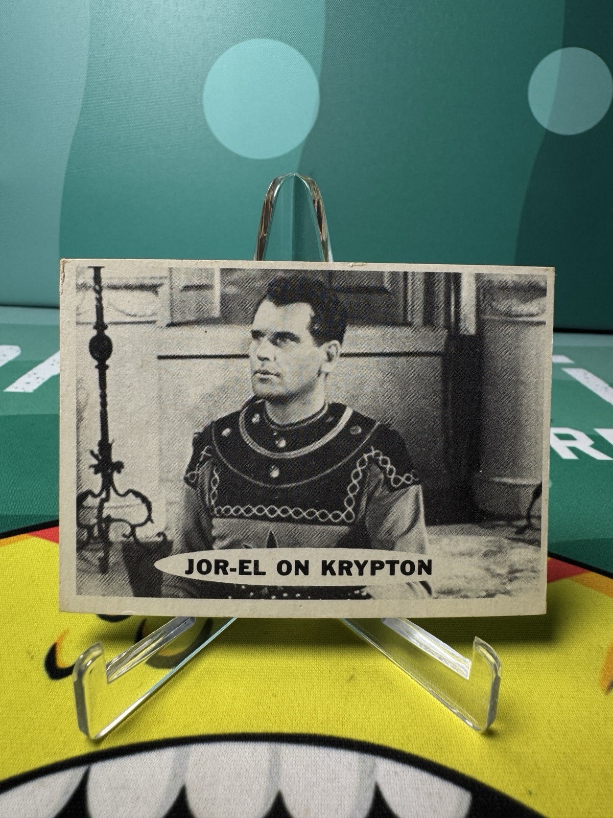 1966 The Adventures of Superman Card #52 - Picture Puzzle - Jor-el On ...