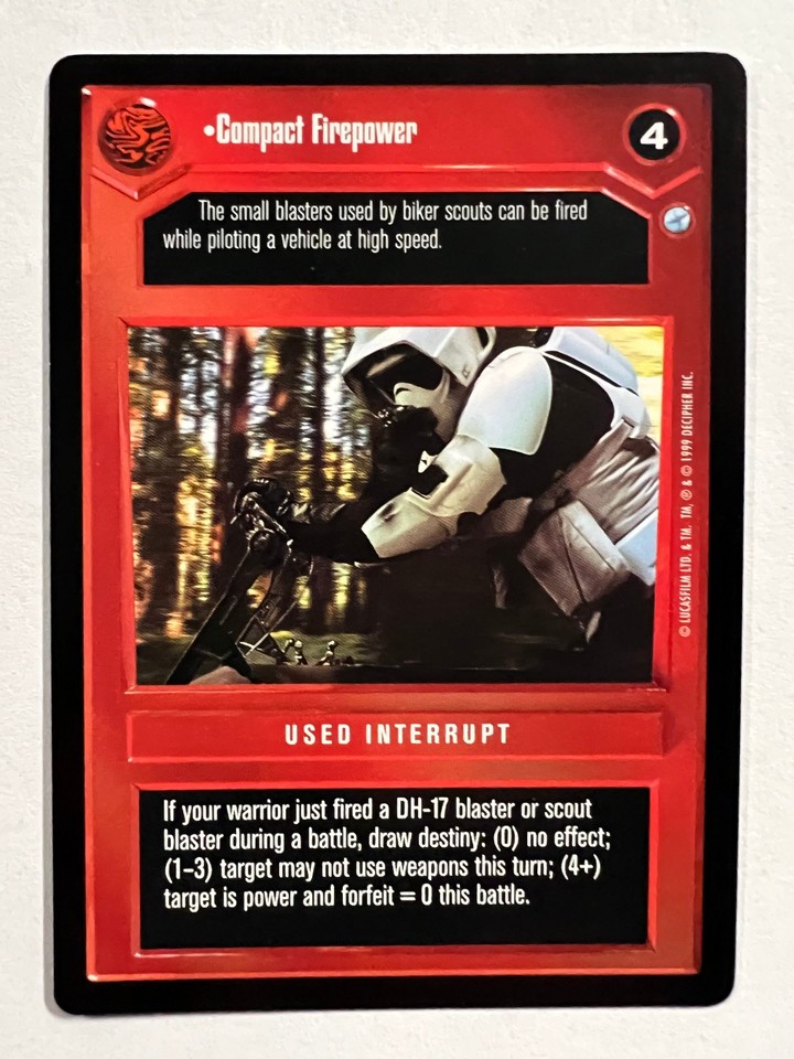 Star Wars CCG ENDOR Commons and Uncommons SWCCG ~ You pick singles | eBay