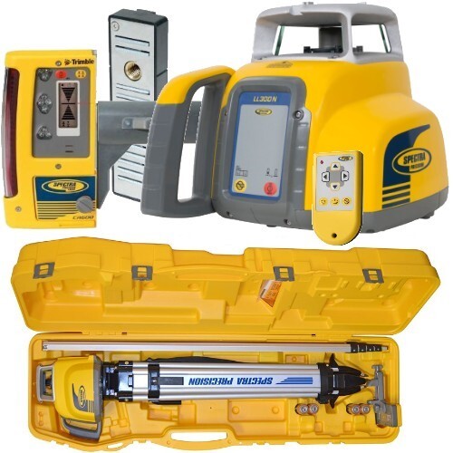 Spectra Laser Level LL300N with CR600 Receiver Excavation Kit | eBay
