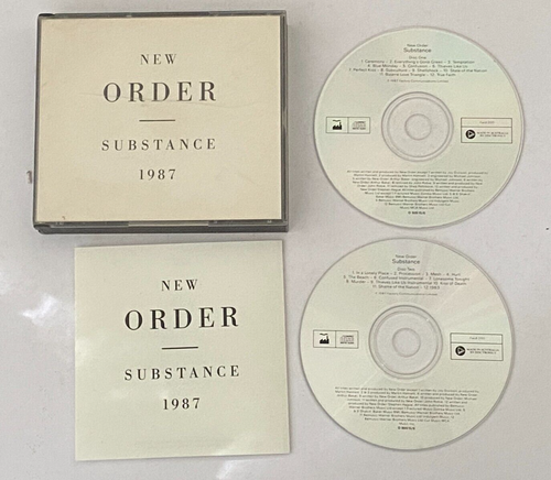 New Order - Substance 1987. Australian Double CD. | eBay Australia