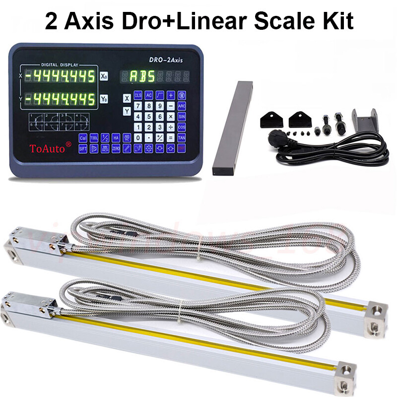 300mm*1500mm Linear Scales 2 Axis DRO Digital Readout full Kit for ...