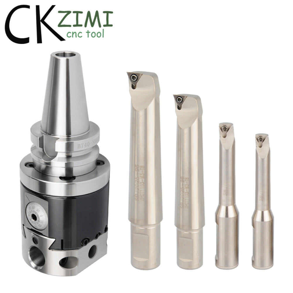 BT40-NBH2084 Fine Boring Head NT40 CAT40 MT3 R8 Tool Holder+8Pcs 20mm ...