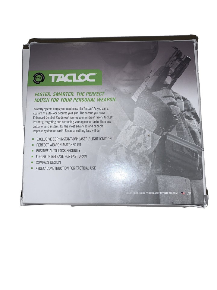 Viridian ECR Tacloc Thunder CC 9MM/BPCC | eBay