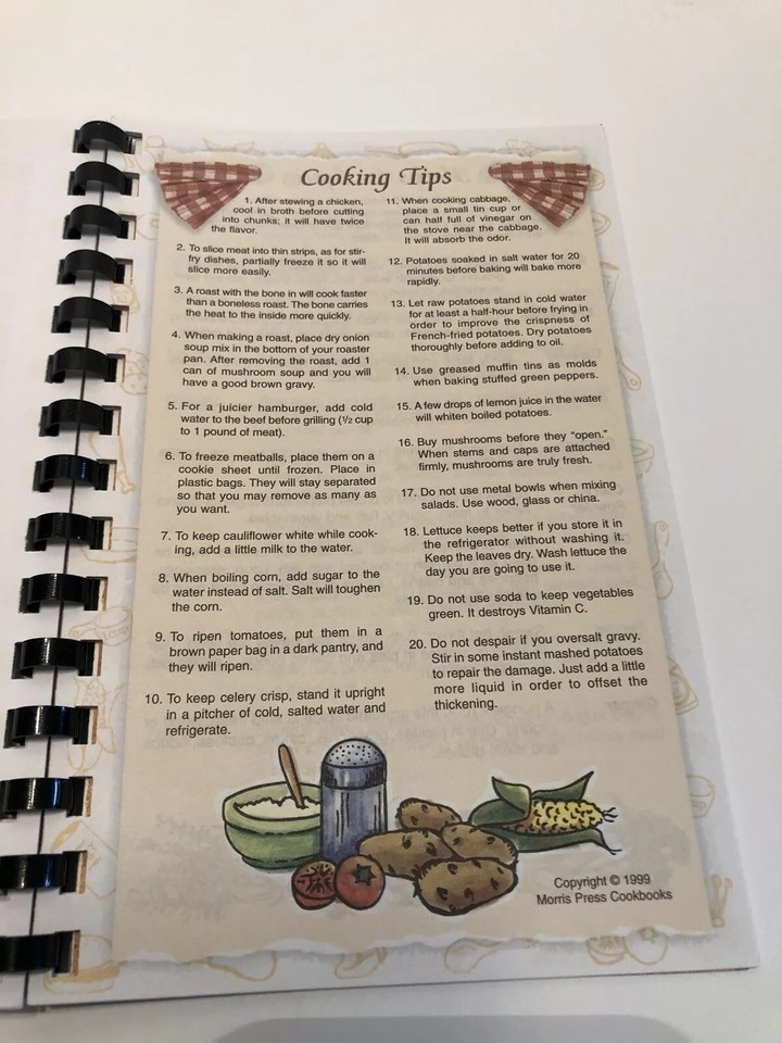 VTG Cookbook “50 Years Of Breaking Bread” Community Church Of Rolling ...