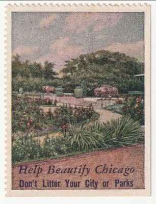 U. S. A. - Help Beautify Chicago label #3 | eBay
