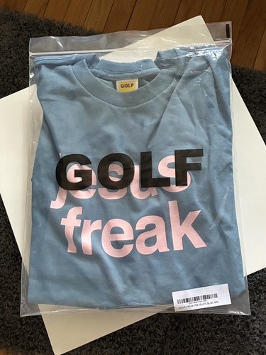 Golf Wang Jesus Freak Slate Blue T-Shirt Men’s Sz. Medium Tyler The ...