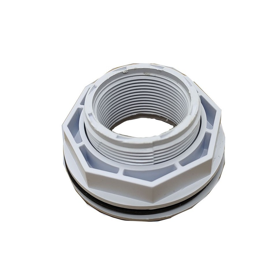 Return Water Connector Bulkhead Fitting 1pc SP1023 Plastic White | eBay UK