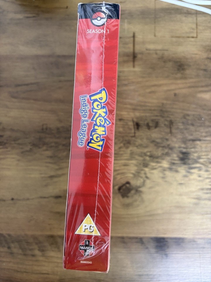 Pokemon Indigo League Season 1 8 Disc NEW SEALED Box Set Manga DVD ...