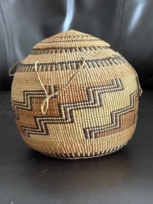 Hupa Indian Basket | eBay