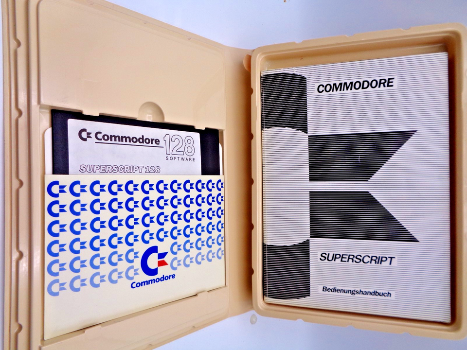 COMMODORE 128 -- SUPERSCRIPT 128 (COMMODORE - DISK) | eBay