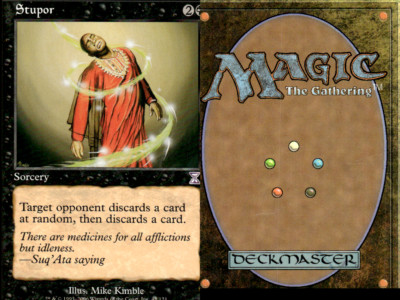 Magic the Gathering -MTG-Stupor | eBay