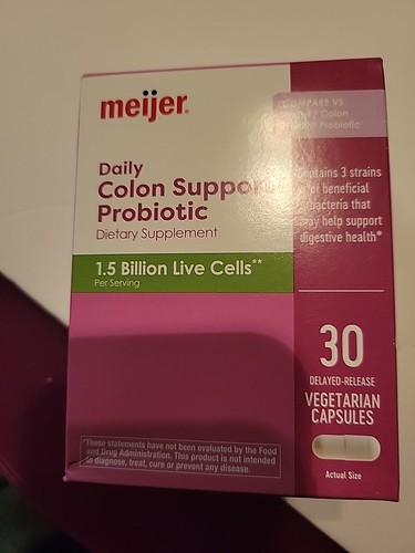 2 📦 Of Meijer Daily Colon Support Probiotic Dietary Supplement 30 ...