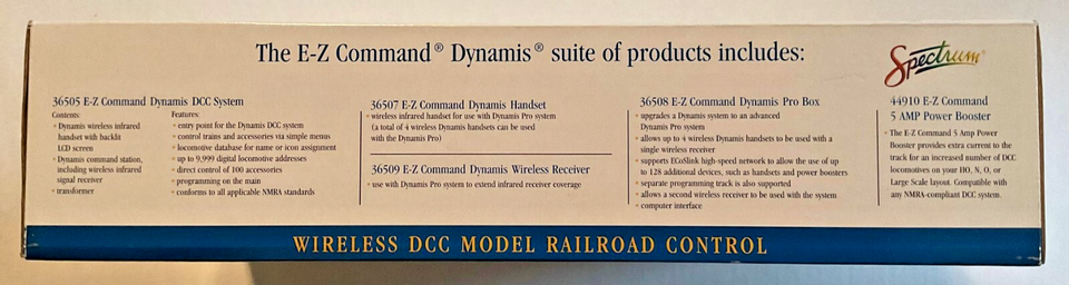 Bachmann 36508 E-Z Command Dynamis Wireless DCC System Pro Box With ...