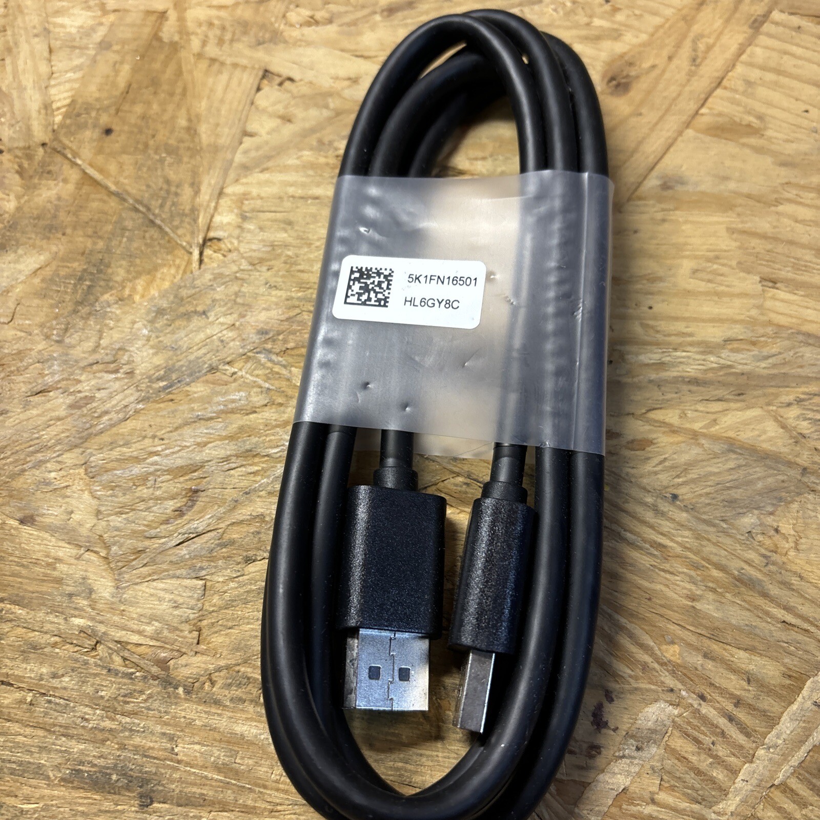 2 Dell Display Port DisplayPort Male to Male Cable 1.8m 6 FT 5K1FN16501 ...
