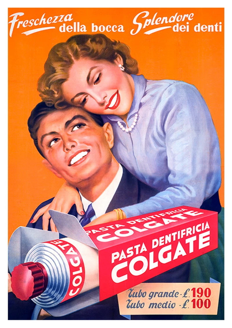 Vintage Toothpaste Ads