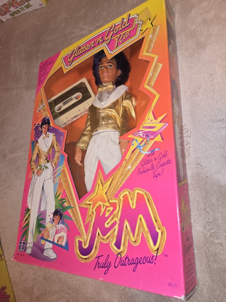 1986 Hasbro JEM, Glitter'n Gold Rio Doll NRFB #4016 | eBay