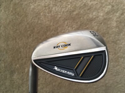 Left Handed Ray Cook Silver Ray 52° Gap Wedge With Wedge Flex Steel ...
