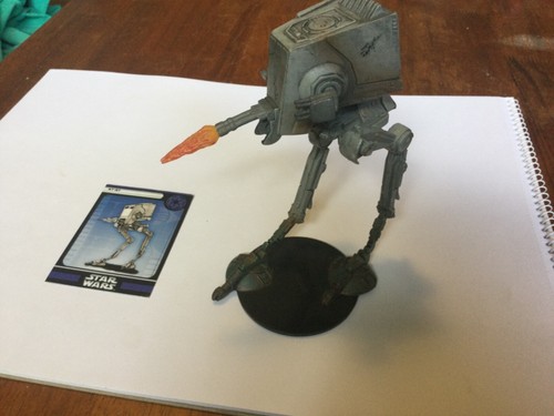 (AT-ST) (Huge) Star Wars Miniatures +Card | eBay Australia