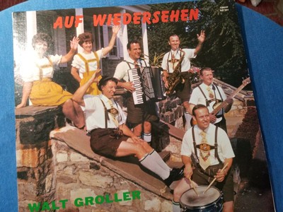 LP Walt Groller Orchestra 'auf Wiedersehen' slp301 stereo | eBay