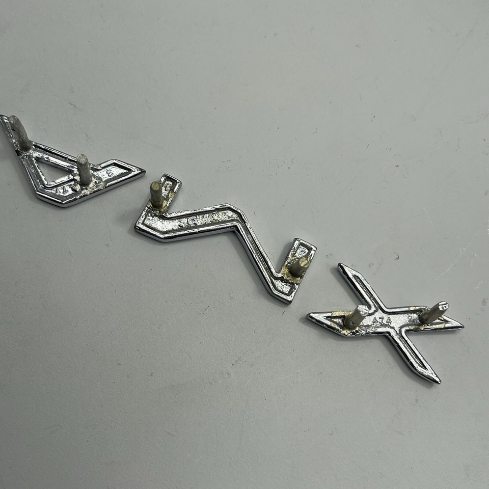 1968 69 70 AMC AMX Emblem Letters z7 | eBay