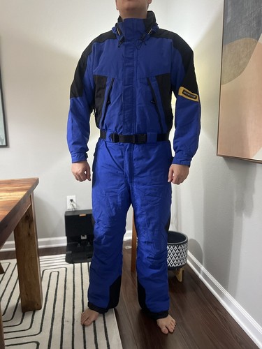 Obermeyer Ski Suit One Piece Snowsuit Snow Bib Elevation Vtg Retro 90s ...