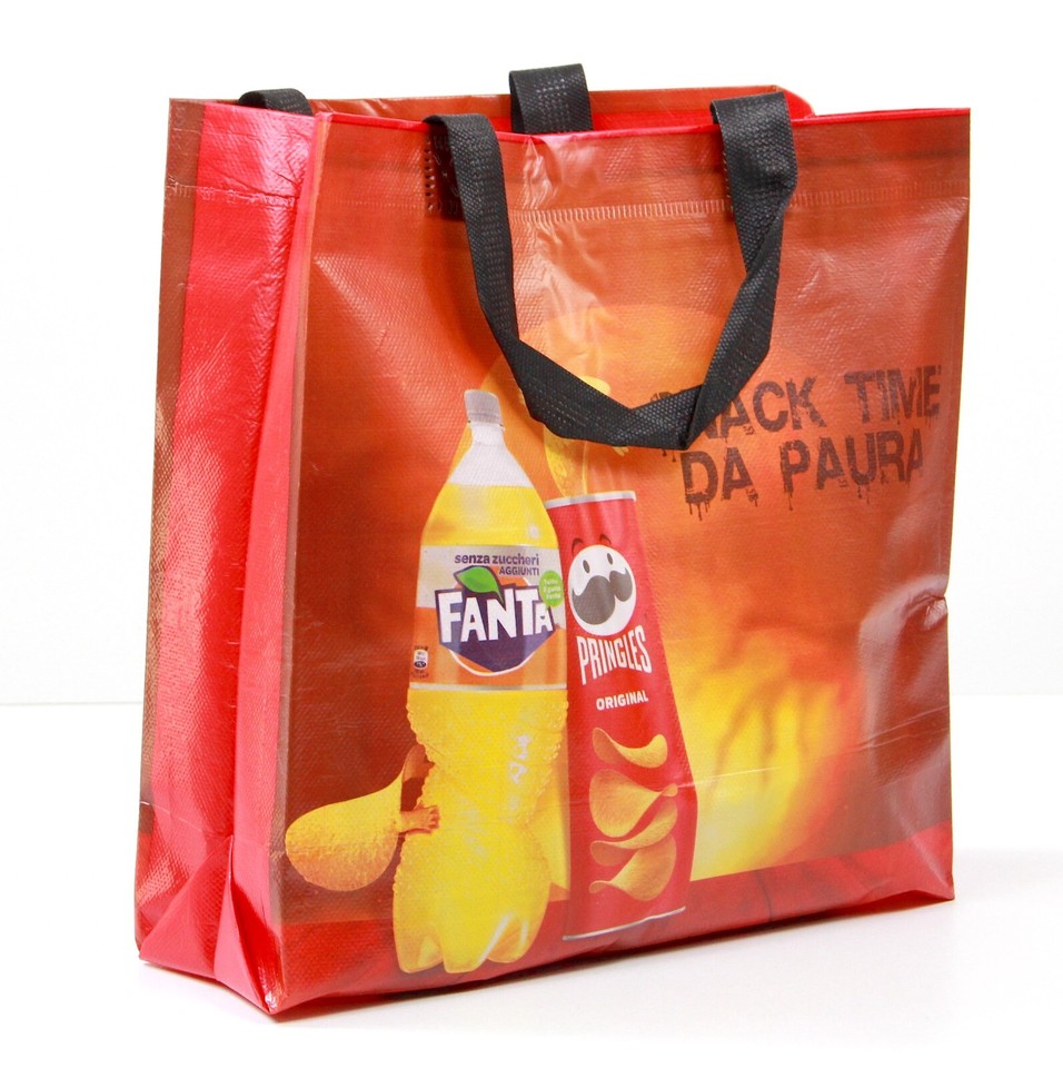 Shoppers Recyclable Rare Collection Fanta Pringles Reusable Tote Bags ...