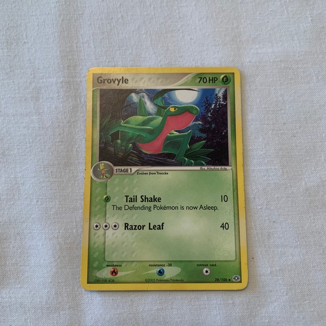 Pokémon TCG Grovyle EX Emerald 28/106 Regular Uncommon for sale online ...