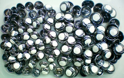 15mm 20mm Gunmetal Grey Ivory White Metal Shank Jacket Buttons XM115A ...