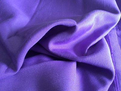 PURPLE POLYESTER FAILLE-45"W- -- 2 2/3 YARDS | eBay