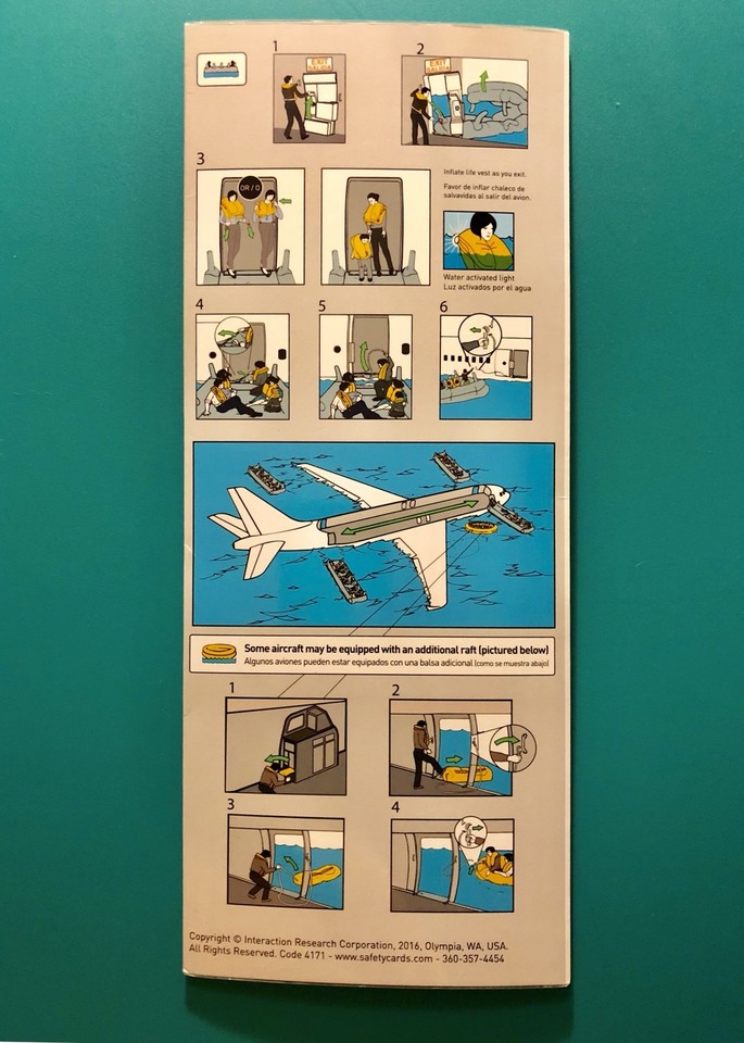 JETBLUE AIRWAYS SAFETY CARD--AIRBUS 320 | eBay