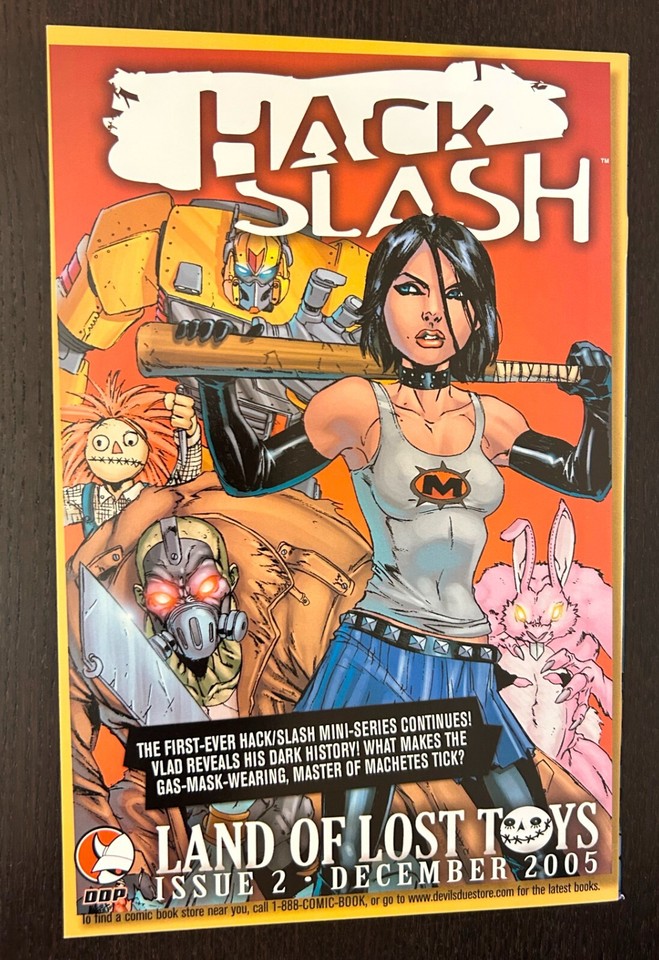 HACK SLASH LAND OF LOST TOYS #1 (DDP Comics 2005) -- Bad Girl -- NM- | eBay