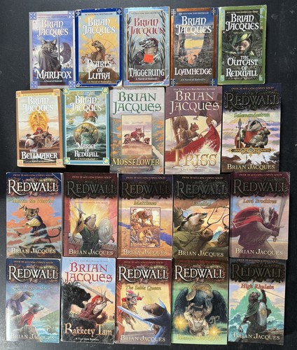 Complete Series Set Redwall 1-22 by Brian Jacques All Paperback Lot | eBay