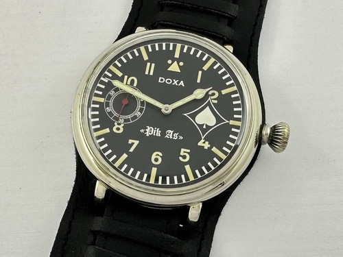 Doxa Laco Aviator Pik As JG 53 Luftwaffe Pilot WW2 Vintage 1939-1945 ...