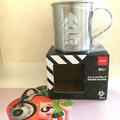 Nintendo TOKYO Shibuya PARCO Limited Stainless Mug Crossing SPLATOON ...