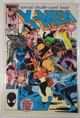 Marvel Comics - The Uncanny X-Men #195 - 1985 - Double-Sized Issue | eBay