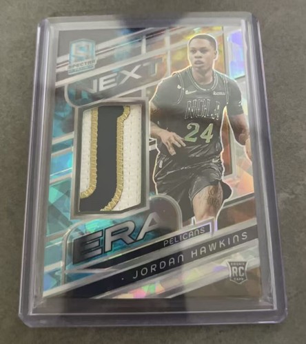 Jordan Hawkins 2023-24 Panini Spectra 09/49 Patch Ice Next Era RC #NEX ...