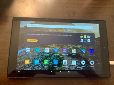 Amazon Kindle Fire HD 10 (9th Generation) 32GB, Wi-Fi, 10.1in - Black ...