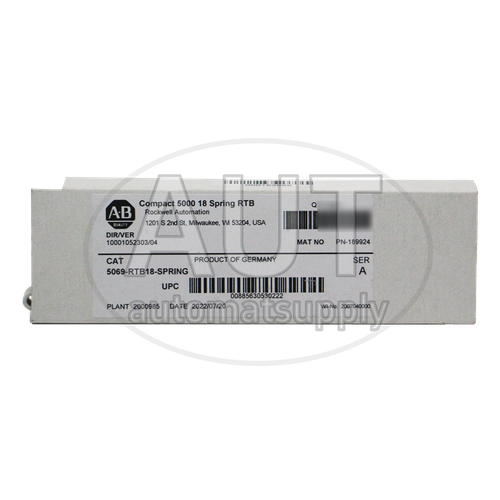 NEW 5069-RTB18-SPRING Allen Bradley SER A Compact 5000 18 Spring RTB | eBay